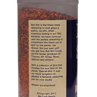 Bull Shit Seasoning – Pine and Fiber Co.